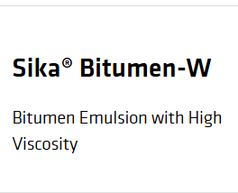 Sika® Bitumen-W – alvobens trade